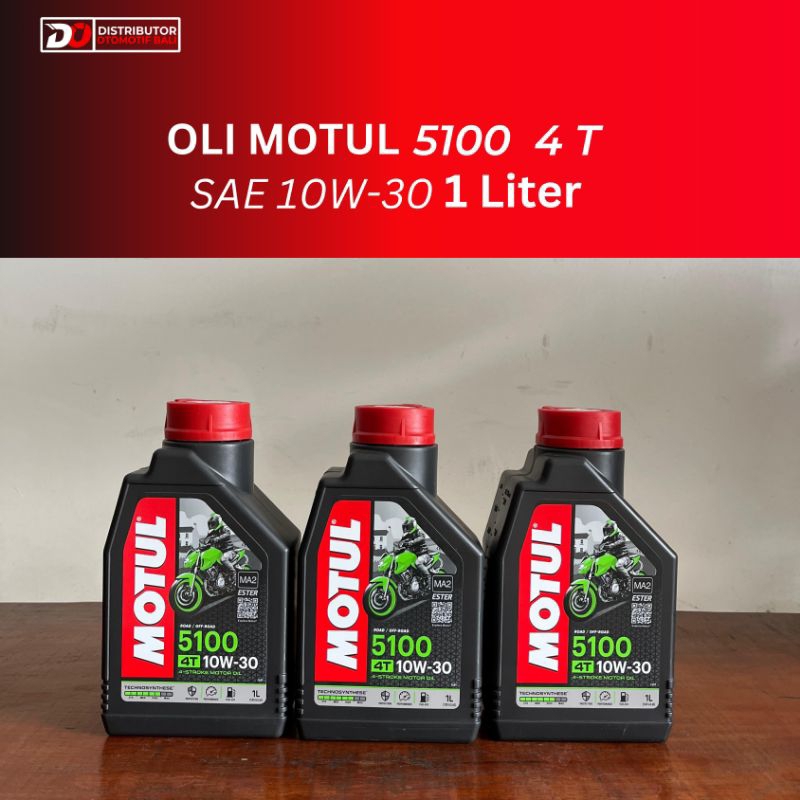 Jual OLI MOTUL 5100 4T 10W-30 1 liter | Shopee Indonesia