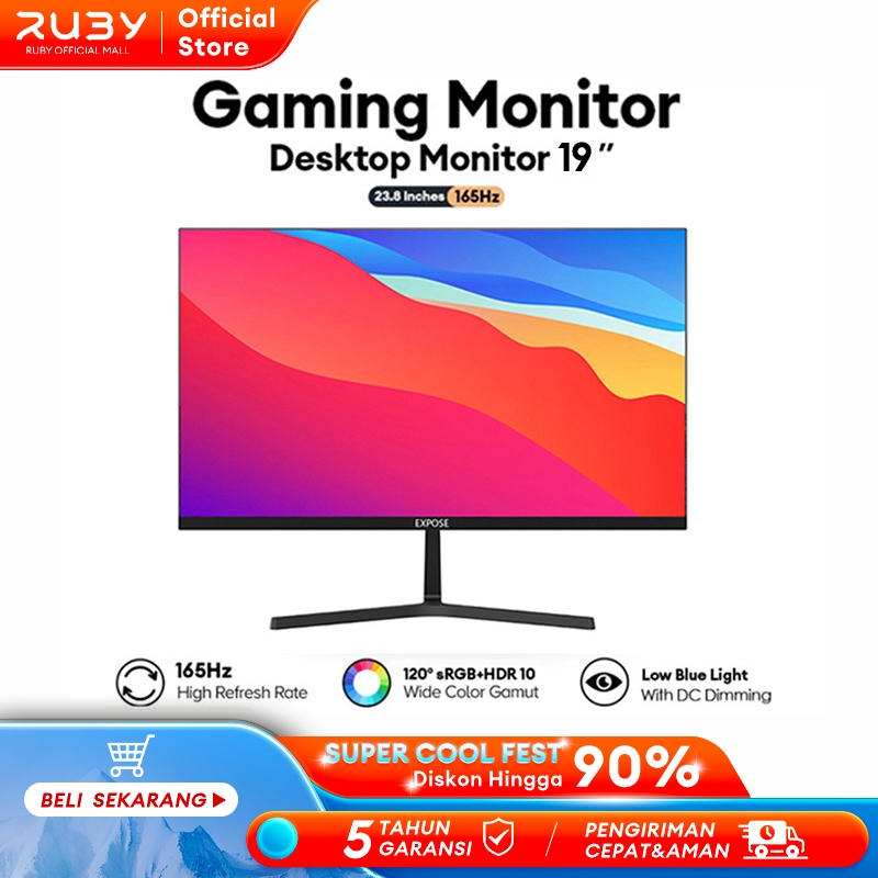 Jual Monitor 19 inch Gaming Monitor 22 inch Monitor khusus IPS 178 ...