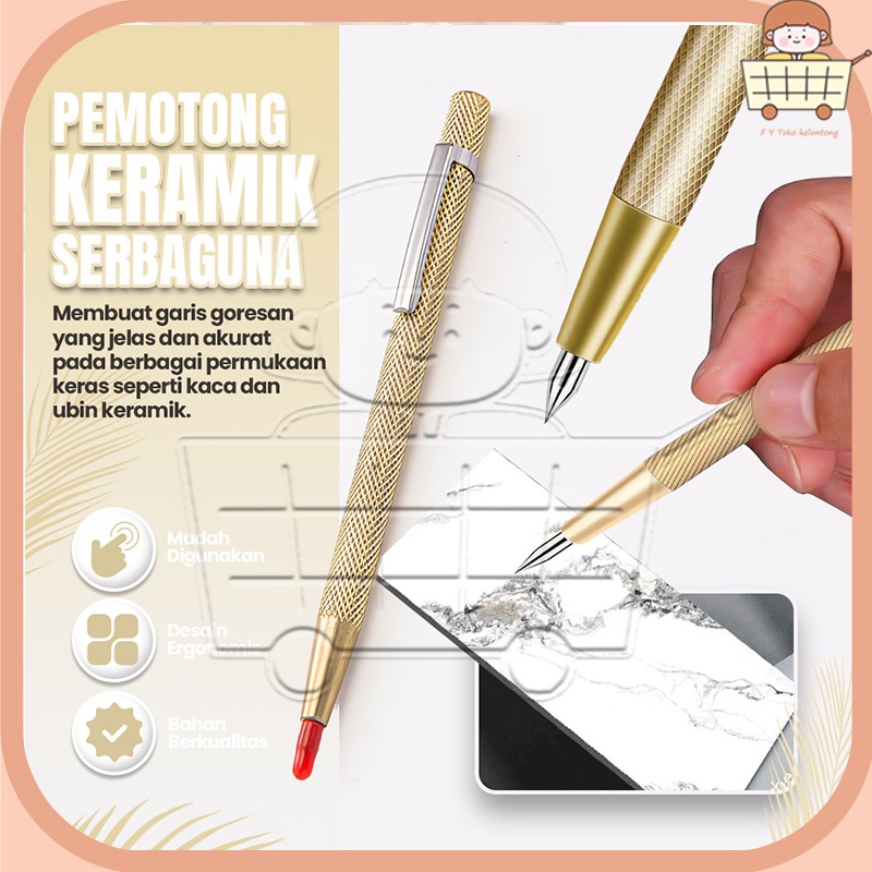 Jual Alat penanda lubang tengah pukulan kekerasan tinggi pemukul kaca pemecah jendela pukulan ...