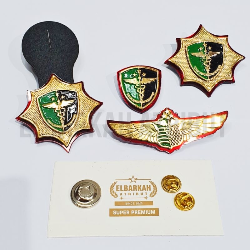 Jual ATRIBUT DOKPOL/DOKKES POLRI PIN DOKKES RODA DOKKES RODA DOKKES ...