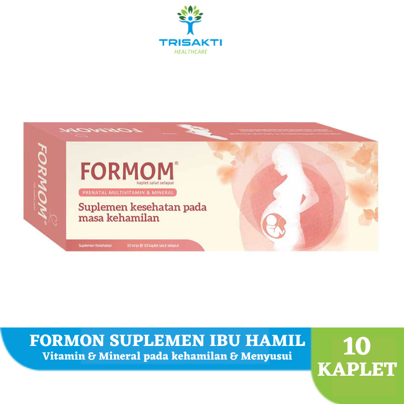 Jual For Mom Suplemen Multivitamin Ibu Hamil 10 Kaplet - Nutrisi masa ...