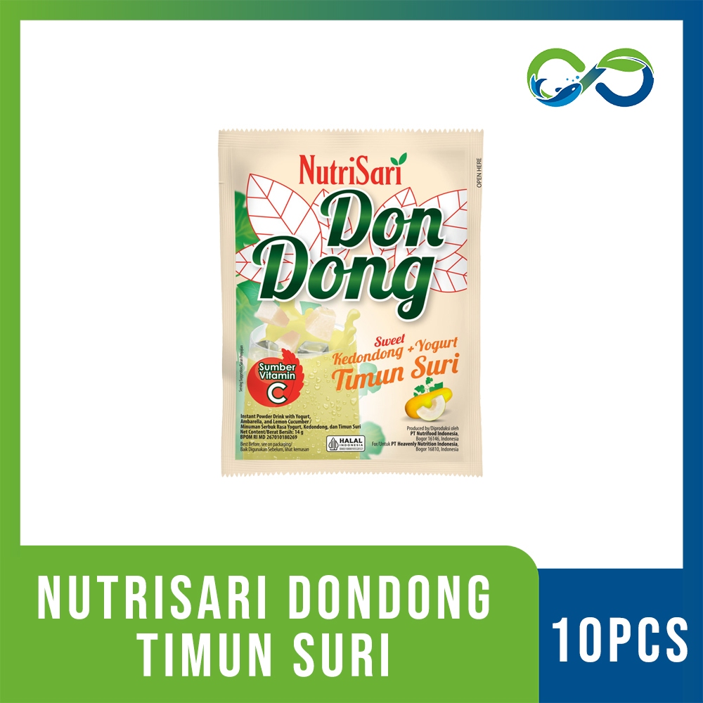 Jual [AquaEcoFarm] Nutrisari Dondong Minuman Serbuk dengan Vit C - Rasa ...
