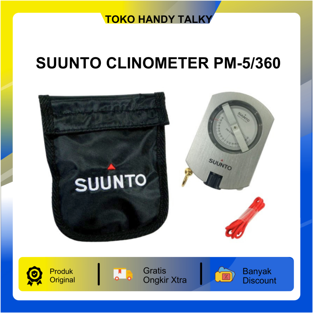 Jual SUUNTO COMPASS PM 5 / 360 PC OPTI CLINOMETER KOMPAS | Shopee Indonesia