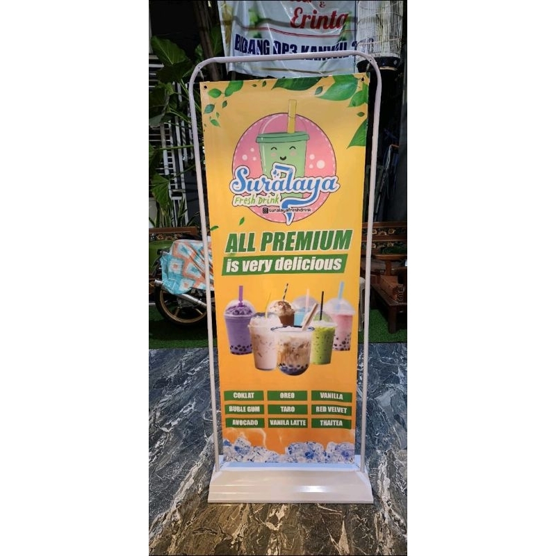 Jual Door frame premium (uk spanduk 60 x 160cm) | Shopee Indonesia