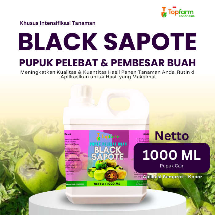 Jual Pupuk TopFarm / Pupuk Black Sapote / Pupuk Buah Sawo Hitam / Pupuk Khusus Buah Black Sapote ...