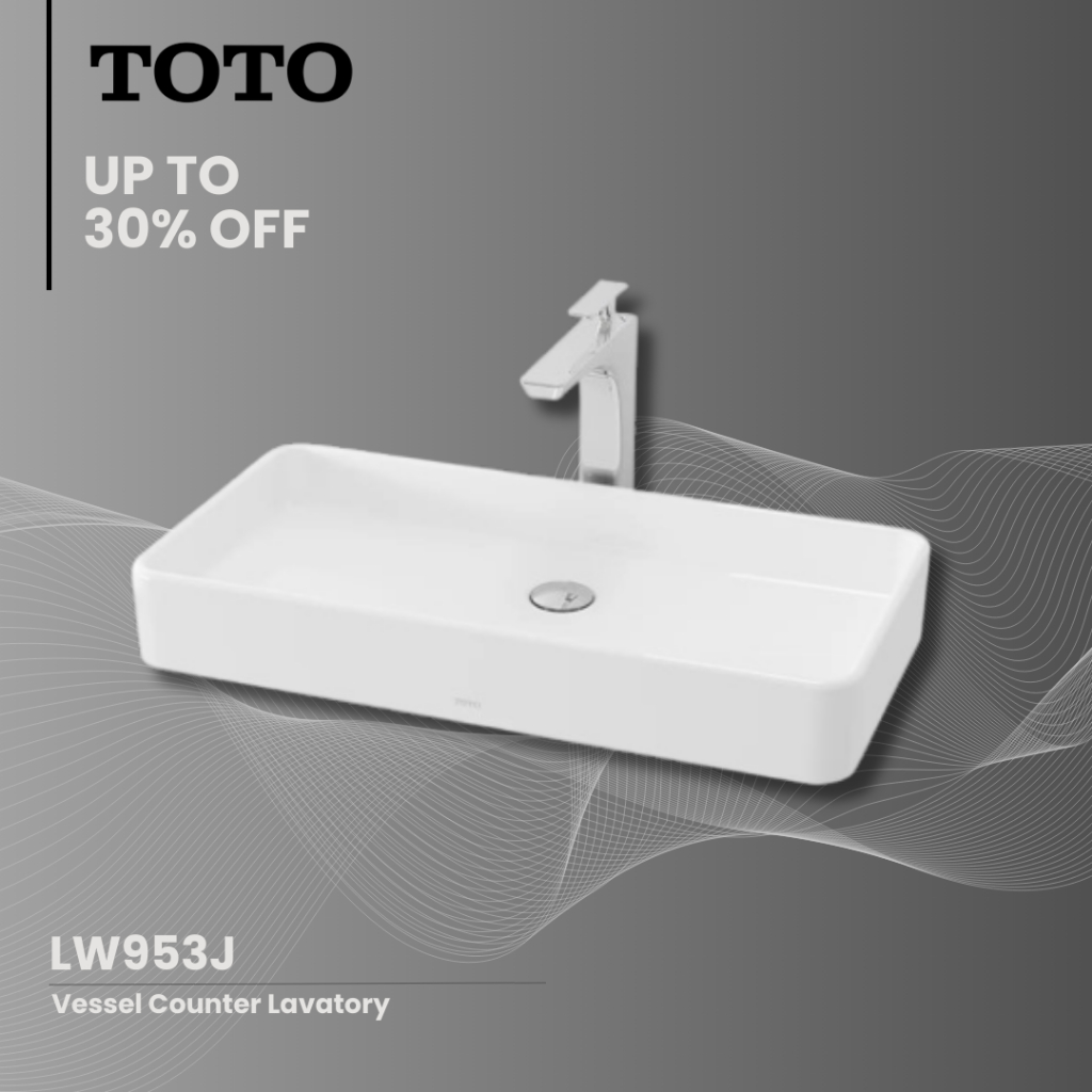 Jual Wastafel TOTO LW 953 J / Wastafel Meja TOTO (Body Only) | Shopee ...