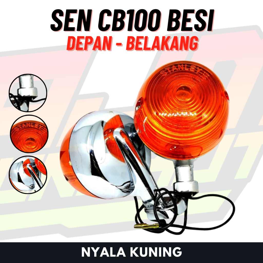 Jual Lampu Sein Sen Riting Reteng CB100 CB 100 Besi Bukan Plastik ...