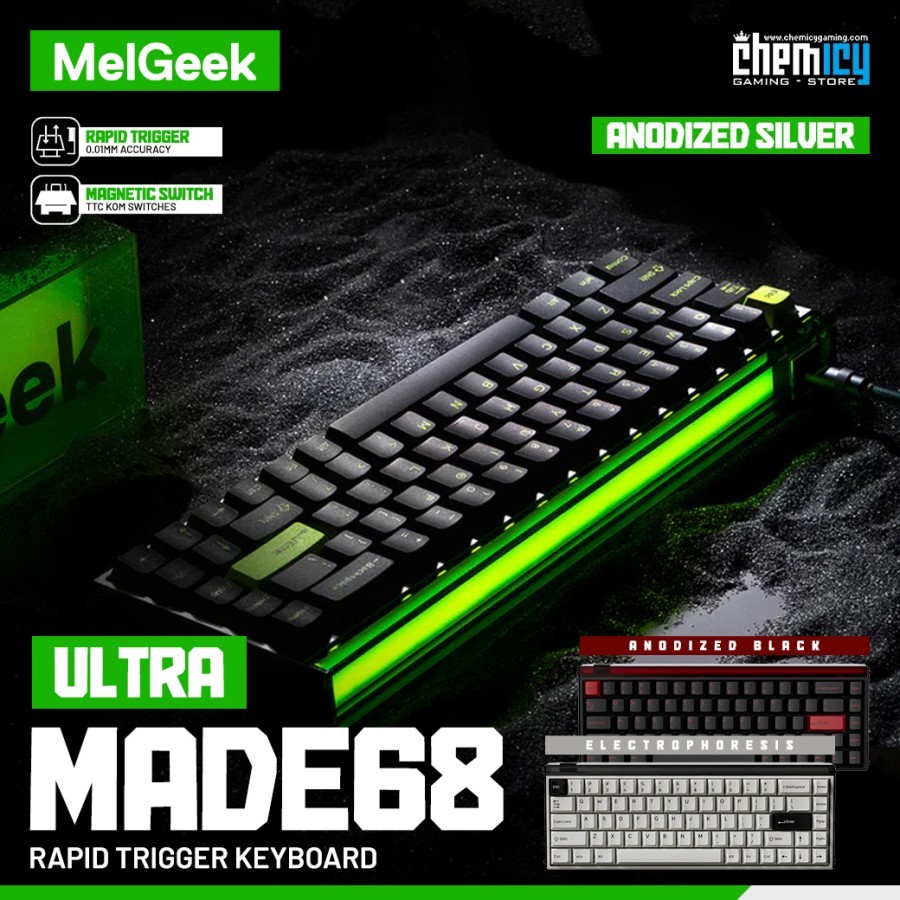 Jual Melgeek MADE68 / MADE-68 Ultra Rapid Trigger 8K Aluminum Magnetic ...