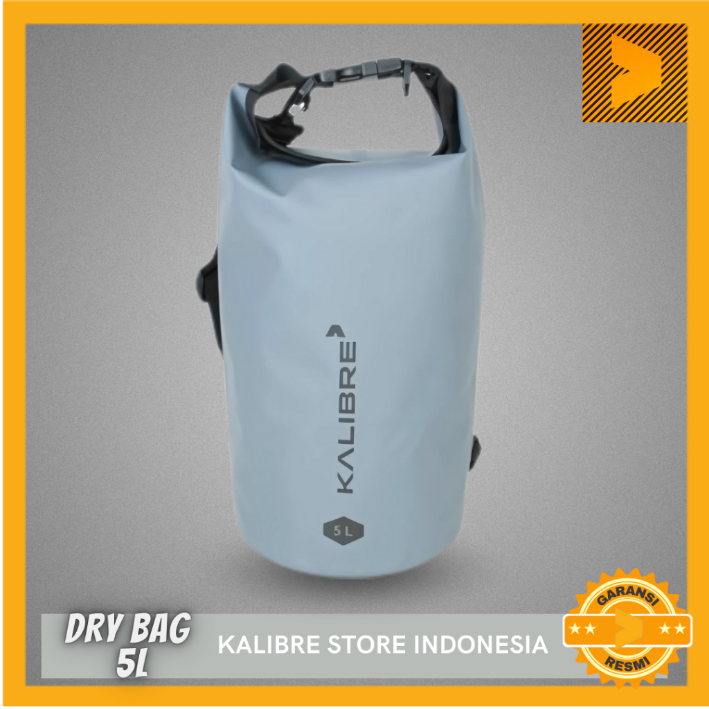 Jual Kalibre Dry Bag 921224010 5L Grey | Shopee Indonesia