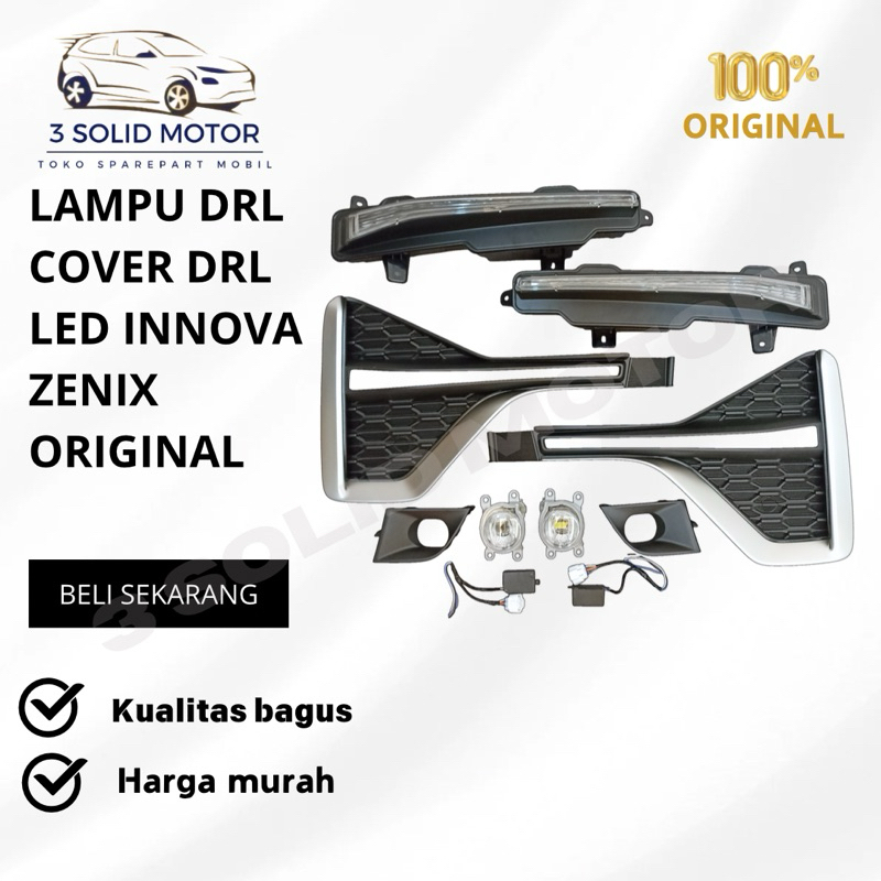Jual LAMPU DRL COVER DRL LED INNOVA ZENIX ORIGINAL | Shopee Indonesia