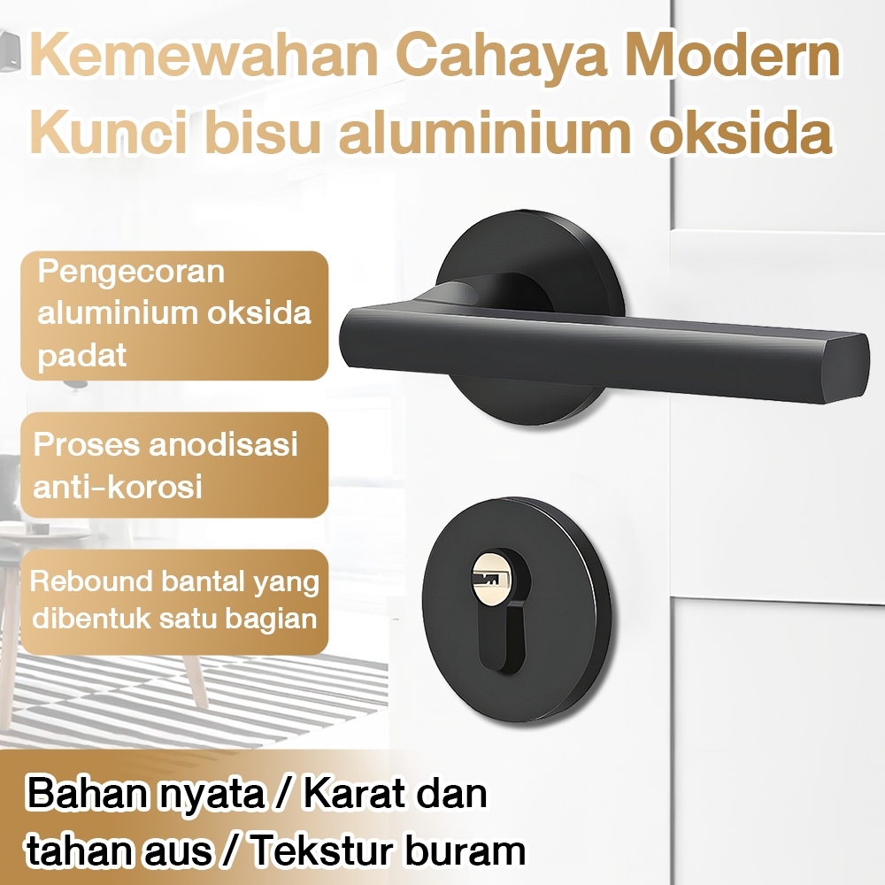 Jual EcoGo Kunci Pintu Rumah / Kunci Pintu Set Stainless Steel / Handle Pisah Pintu Rumah ...