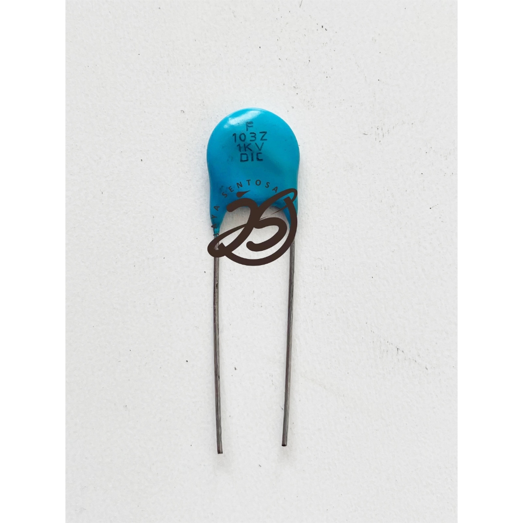 Jual 10 BUAH ANEKA KAPASITOR KERAMIK 1000V CERAMIC DISC CAPACITORS ...