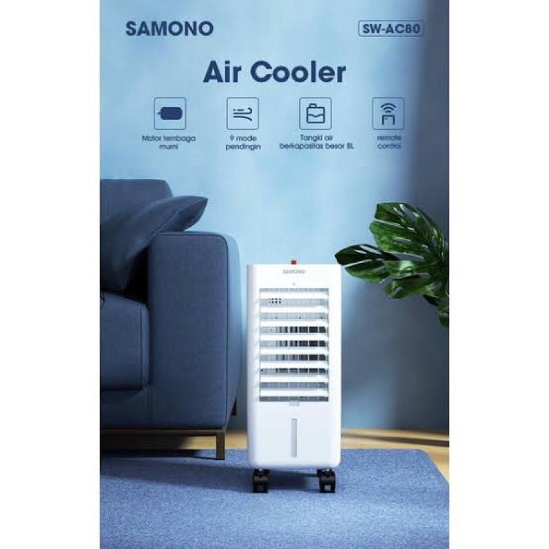 Jual Samono SWAC80 Air Cooler 8liter / Ac portable ac duduk | Shopee ...