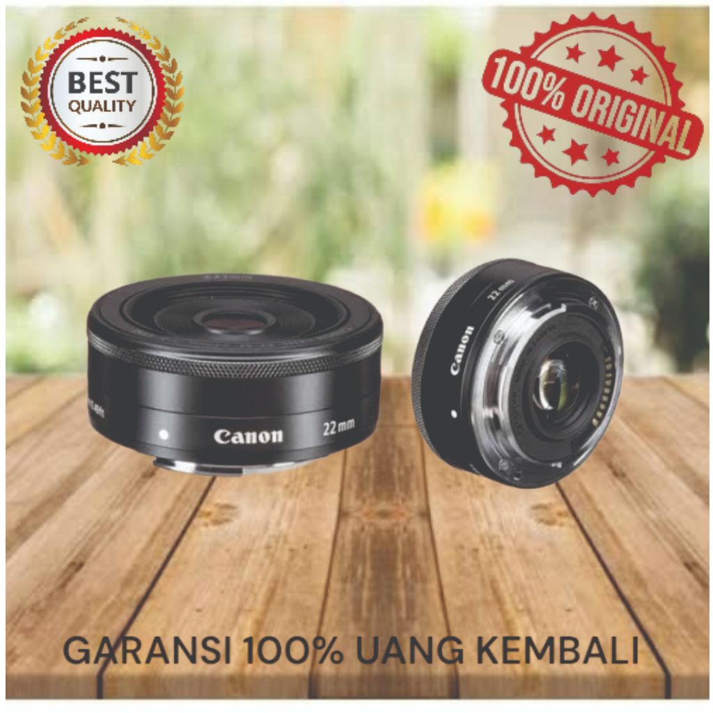 Jual CANON 22MM F2 STM FOR MIROLLES EOS M M10 M3 M100 M200 M6 M50 DAN ...