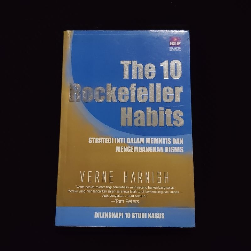 Jual Buku Original • The 10 Rockefeller Habits - Strategi Inti Merintis ...