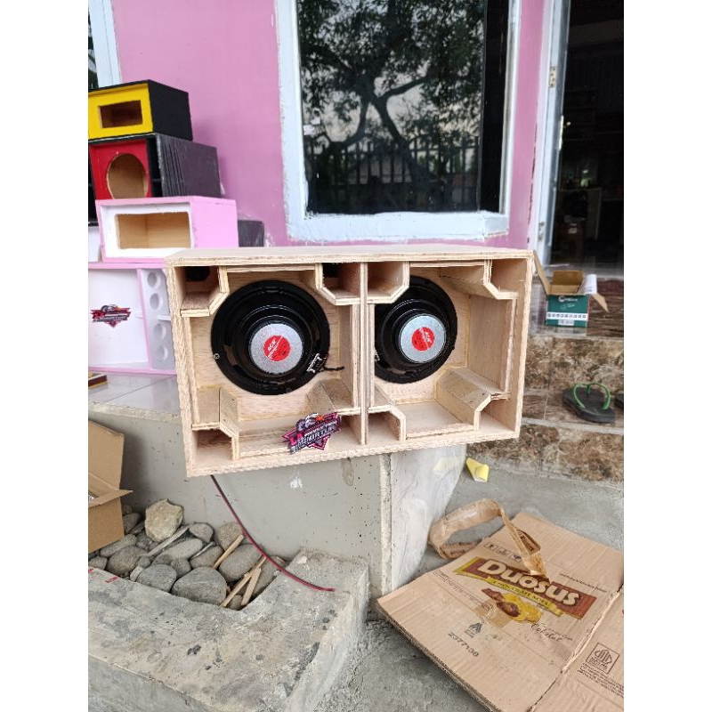 Jual Box double planar brewoq + speaker 6 inch Acr | Shopee Indonesia