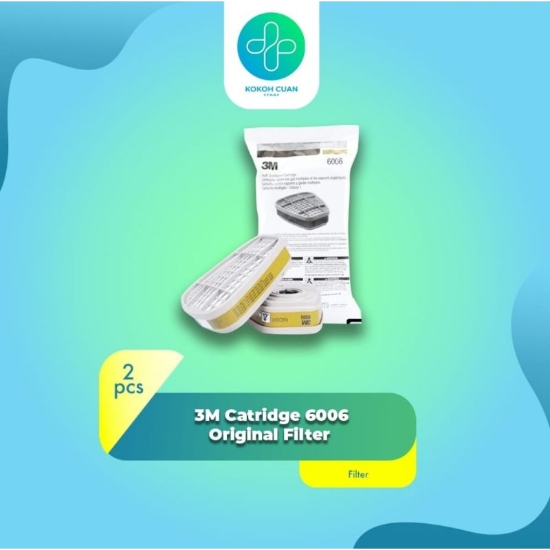 Jual Catridge Mask 3M 6006 Filter | Shopee Indonesia