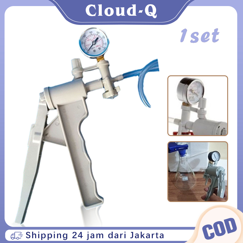 Jual Hand Vacuum Pump With Gauge Vacuum Pompa Vakum Manual Vacuum ...