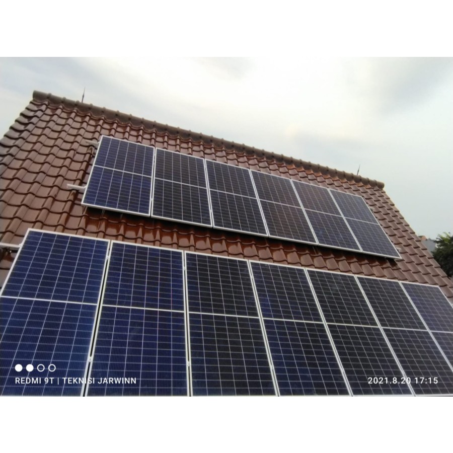 Jual Solar Panel PLTS Rumah Home Solar System On Grid 1000 Wp No ...