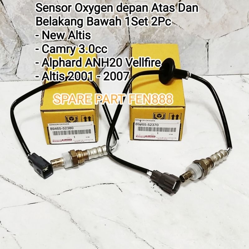 Jual Sensor Oxygen Depan Belakang Atas Bawah Altis New Altis Camry 3 ...