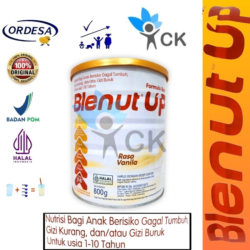 Jual BLENUT-UP blenuten medis 400 / 800 GR susu formula untuk gizi ...