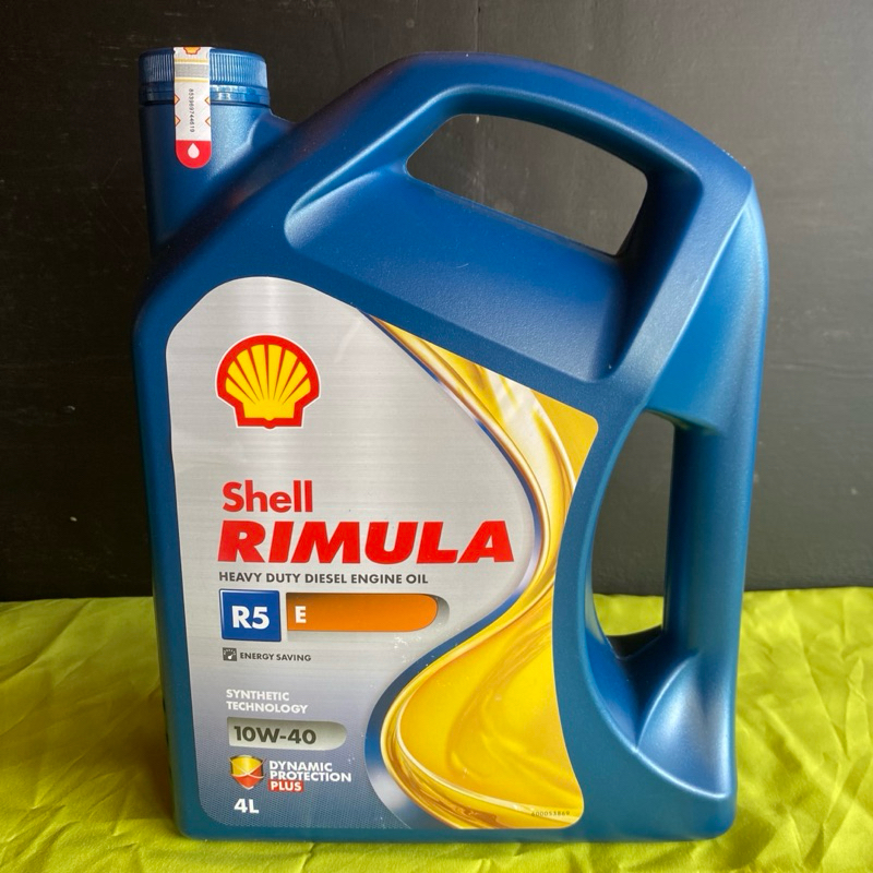 Jual oli mesin mobil Shell rimula R5 E energy saving 10W-40 - 4Liter dan 1liter | Shopee Indonesia