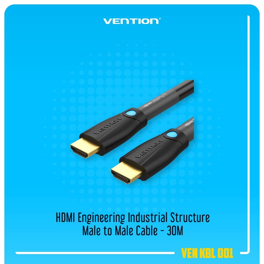 Jual Vention HDMI Engineering Industrial Structure Male to Male Cable ...