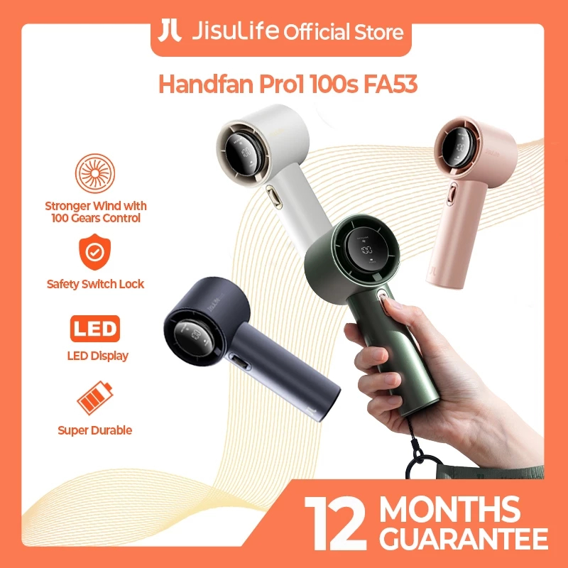 Jual JISULIFE Hand Fan Pro1 FA53 100S 3600 mAh | Shopee Indonesia