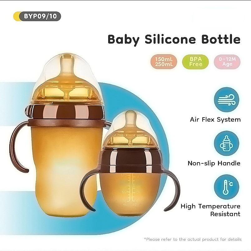 Jual Dr.isla Silikon Botol Minum Bayi Botol Minum Anak 150/250Ml Dot Bayi Botol Susu Anti ...