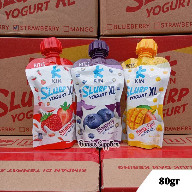 Jual KIN SLURP Yogurt XL 80gr (SATUAN) | Shopee Indonesia