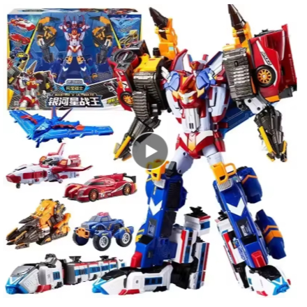 Jual 6 IN 1 Master V Ultimate Tobot Transformation Car to Robot Toy ...