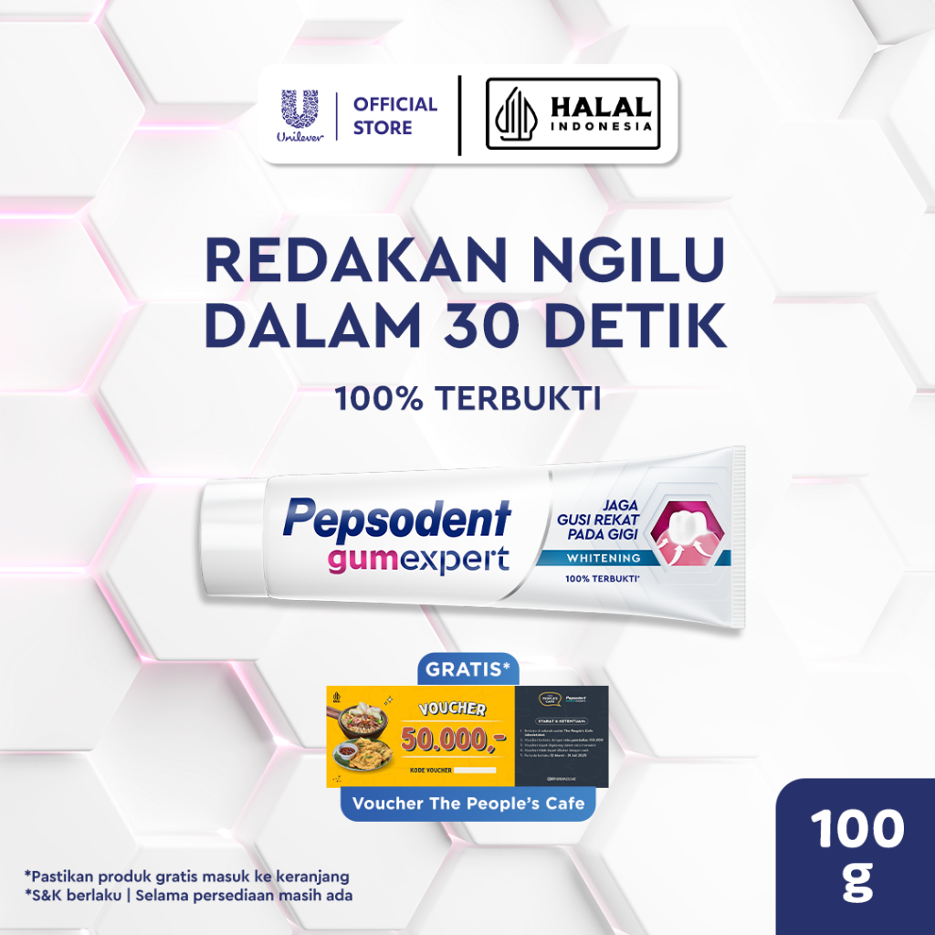 Jual Pepsodent Toothpaste Pasta Gigi Gum Expert Whitening Jaga Gusi ...