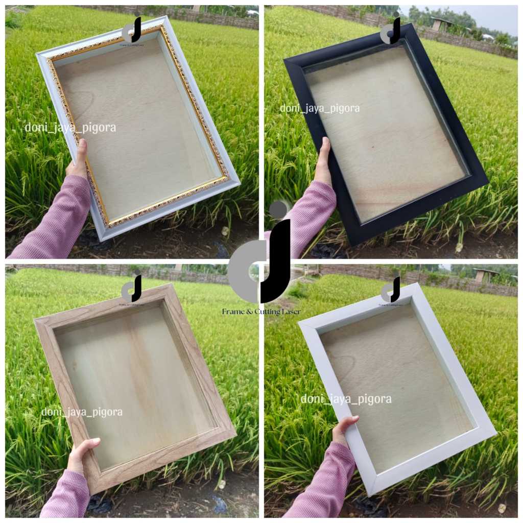 Jual Frame Mahar Minimalis / Pigora 3D / Pigura Pop Up [kedalaman fiber ...