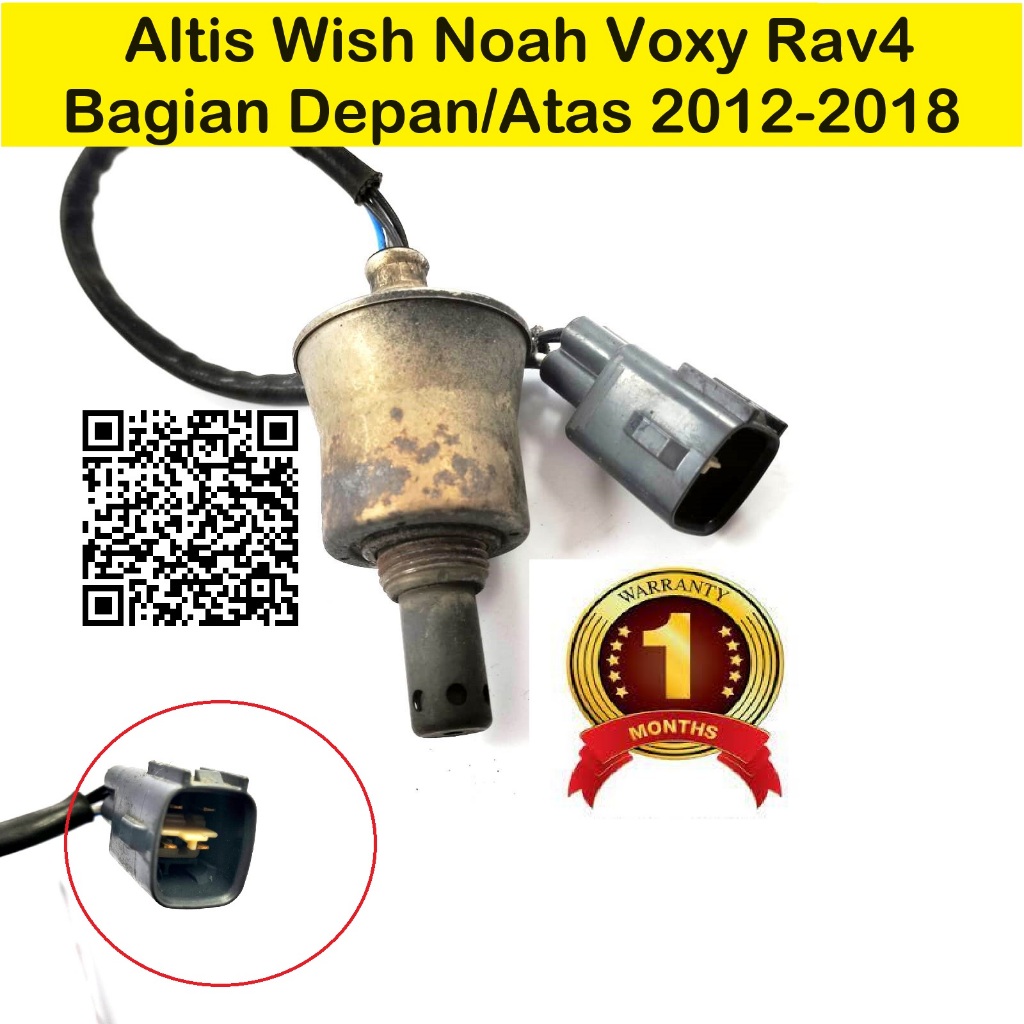Jual Sensor Oxygen Toyota Altis Wish Noah Voxy Rav4 oksigen Co2 O2 ...
