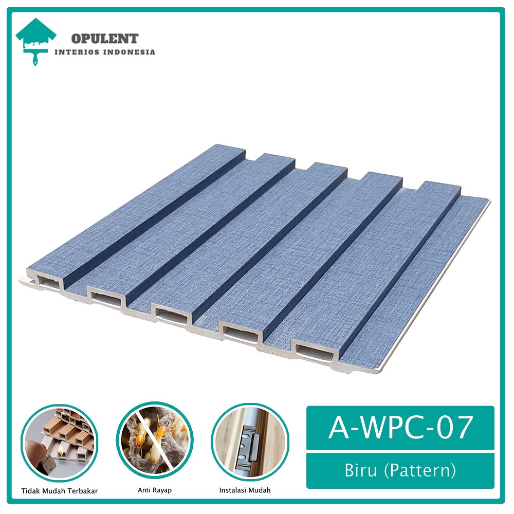 Jual WPC 290 cm x 17 cm Wallpanel PVC Wood Wallpanel Dekorasi Dinding ...