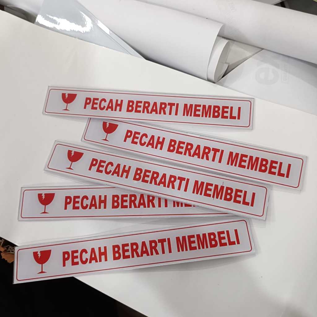 Jual PAPAN AKRILIK, PAPAN INFORMASI - PECAH BERARTI MEMBELI, AKRILIK ...