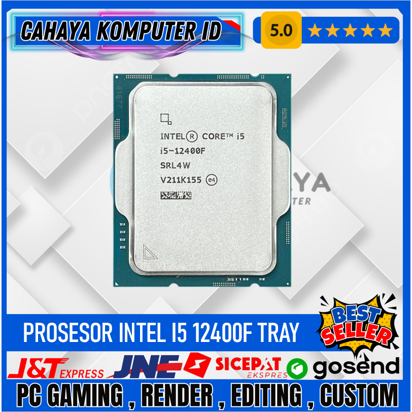 Jual Prosesor Intel Core i5 12400F TRAY 6 Core 12 Threads Alder Lake -LGA1700 | Shopee Indonesia
