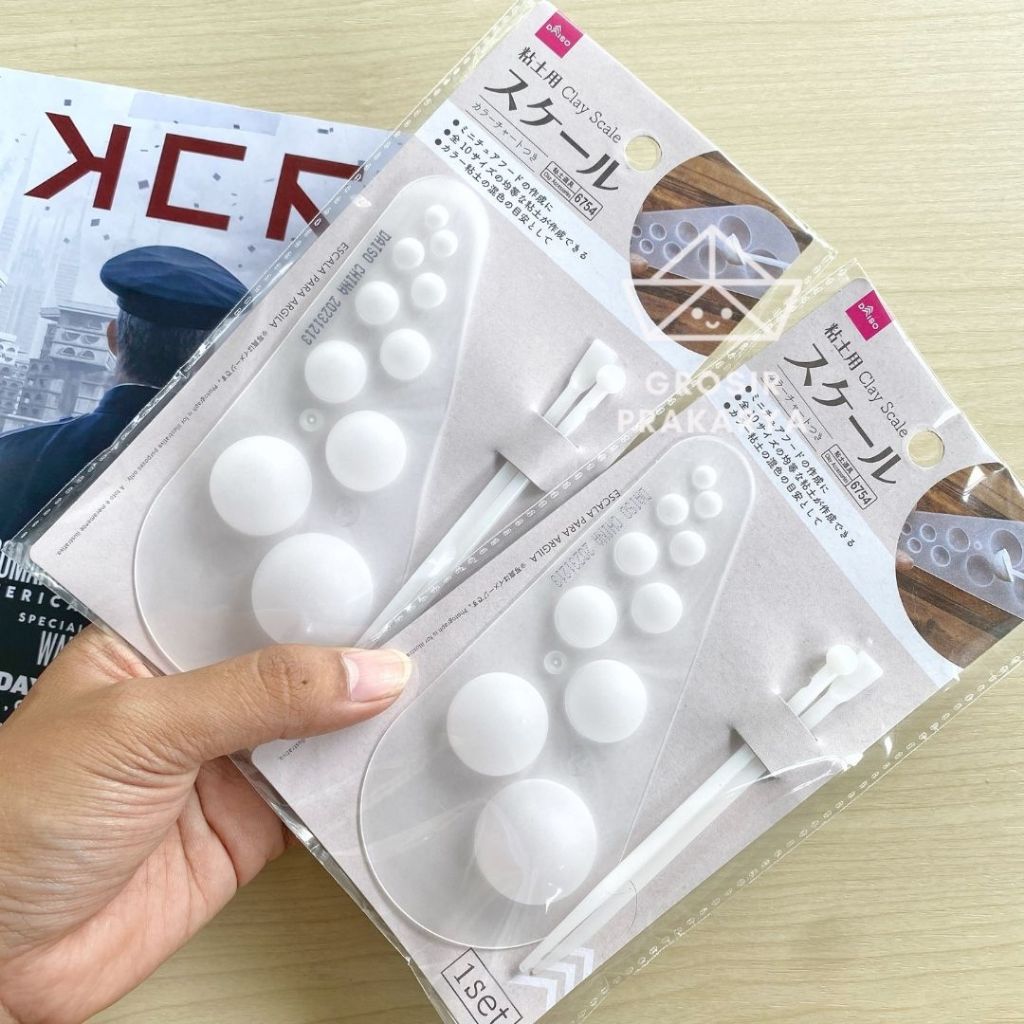 Jual 1 SET Clay Scale Tool Alat Takar Plastisin Pastel Clay Play Doh ...