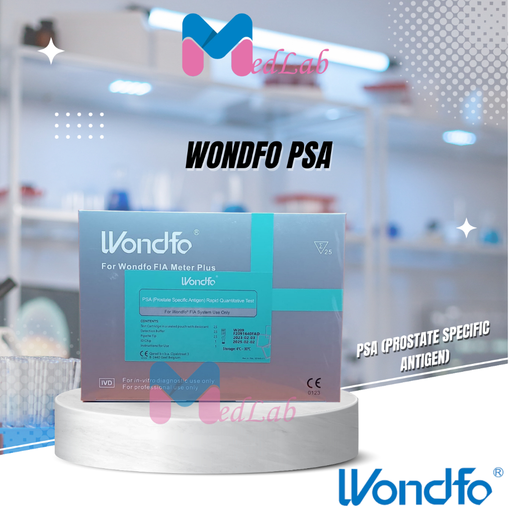 Jual WONDFO PSA (Prostate Specific Antigen) RAPID QUANTITATIVE (25Test ...