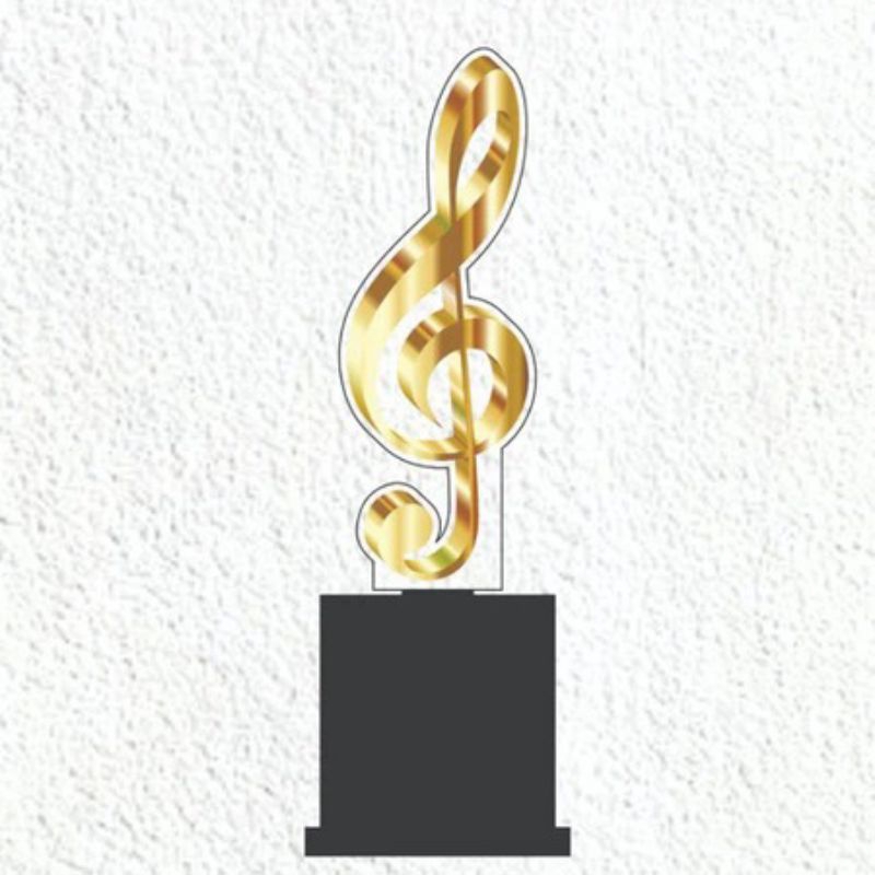 Jual Piala Musik Piala Menyanyi Akrilik Custom | Shopee Indonesia