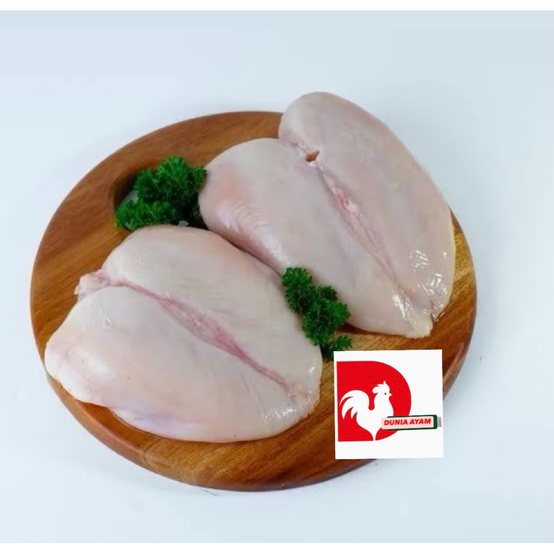 Jual [DuniaAyam] 1kg Fillet Dada Ayam, Fillet Paha, Paha Atas Ayam ...