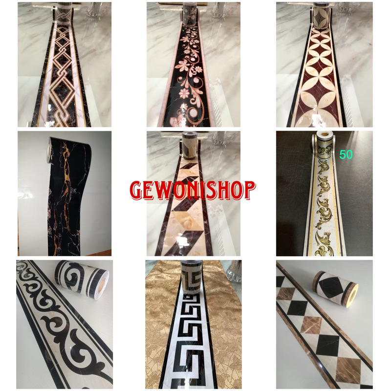 Jual Wallpaper List Border | List wallpaper- wallsticker list- List ...