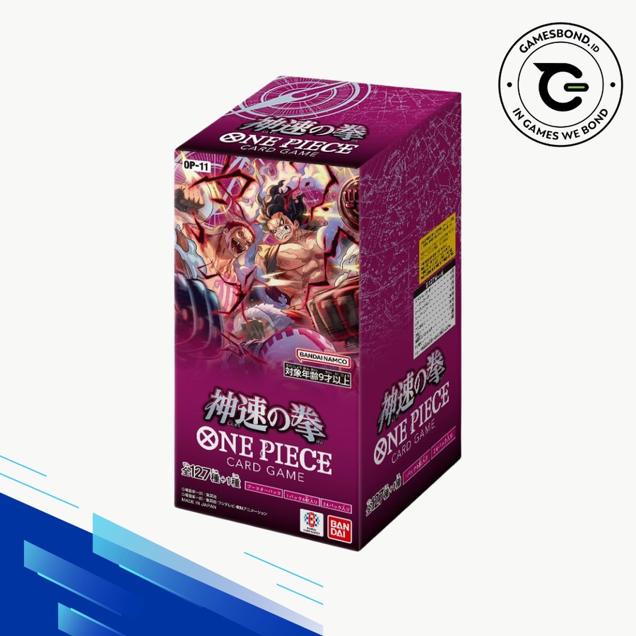 Jual One Piece Card Game OP11 / OP-11 Booster Box Case TCG Japan A Fist ...