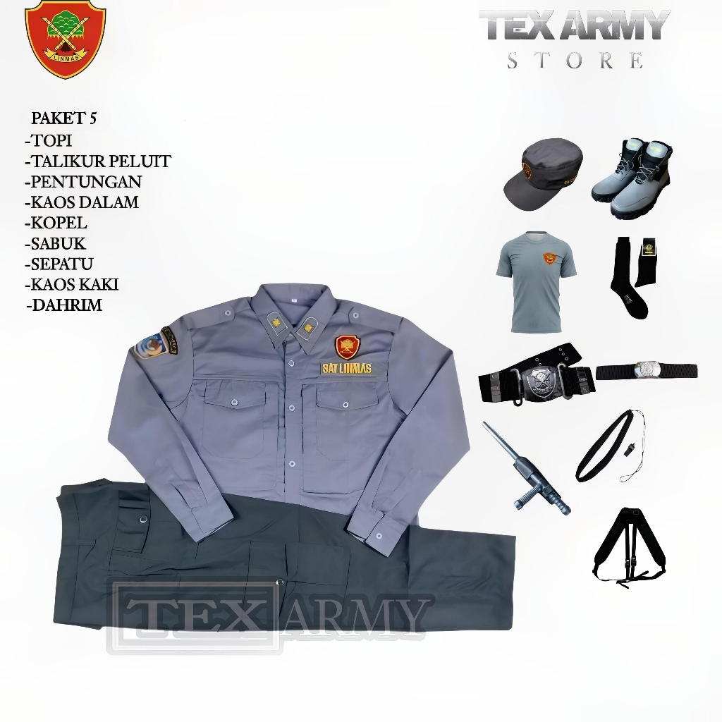 Jual SERAGAM LINMAS MODEL TACTICAL TERBARU HANSIP|LINMAS BAJU LINMAS ...