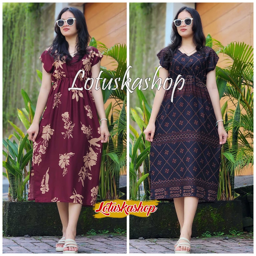 Jual Daster Manohara Bali Etnik Bunga | Shopee Indonesia