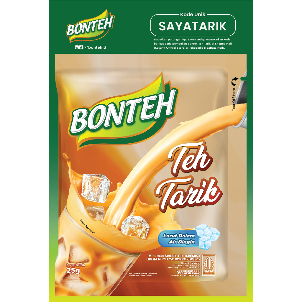 Jual Bonteh Teh Tarik (GIFT) | Shopee Indonesia