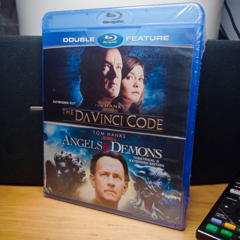 Jual bluray blu-ray bd original double feature the da vinci code dan angels and demons | Shopee ...