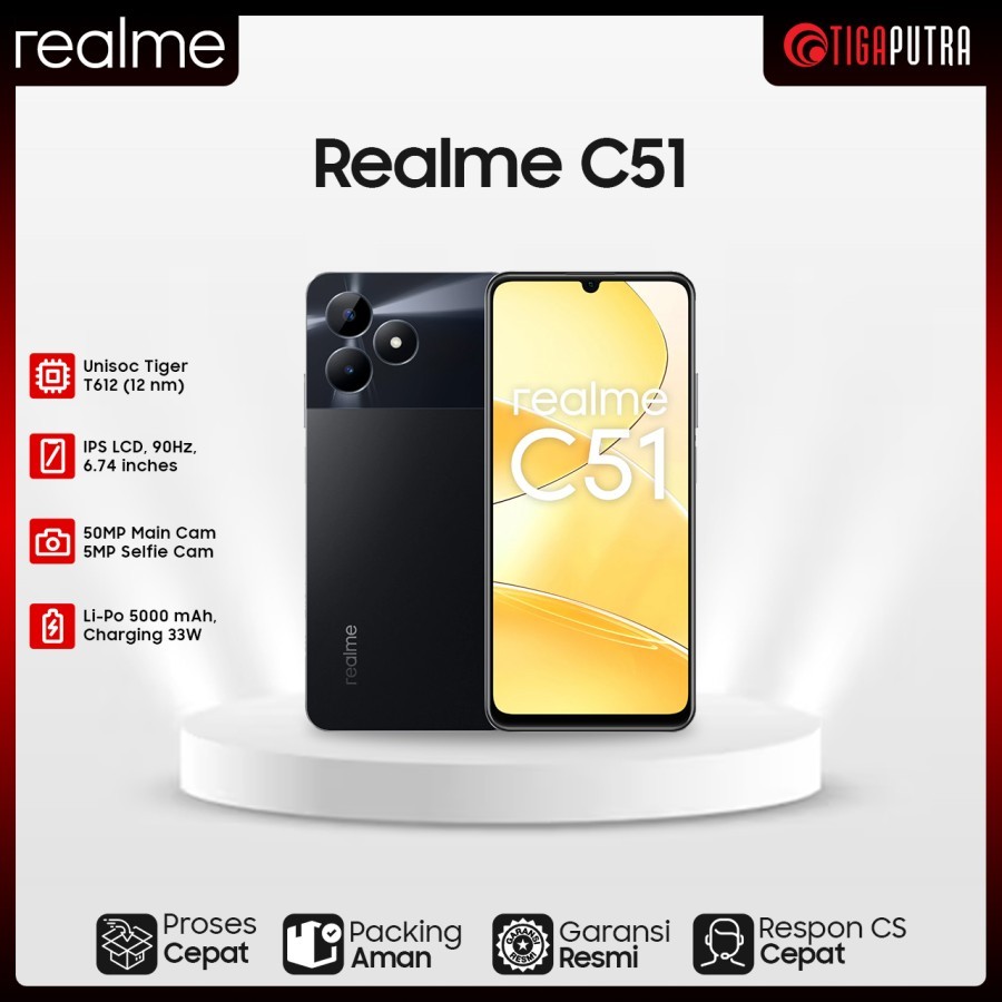 Jual Realme C51 4/128 (Ex-demolive) | Shopee Indonesia