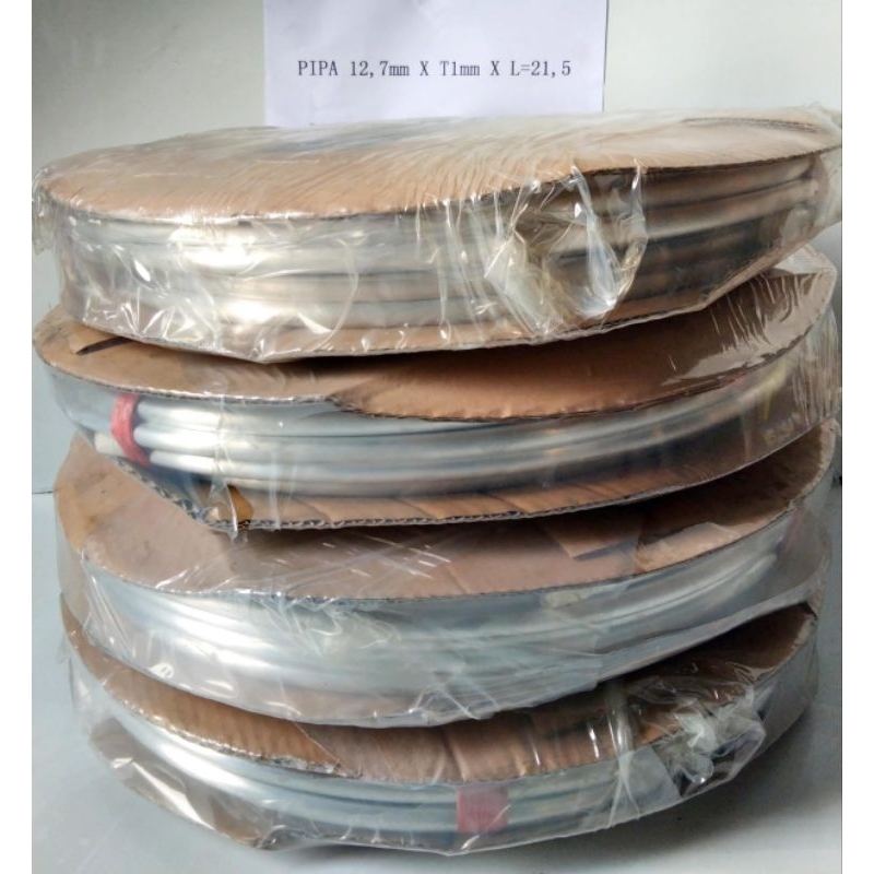 Jual Pipa Aluminium untuk Ac Mobil panjang 21.5 meter | Shopee Indonesia