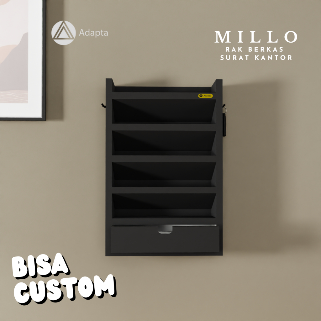 Jual Adapta - Rak Penyimpanan Surat dengan Laci & Gantungan Kunci ...